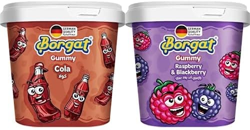سعر Borgat Gummy Cola + Raspberry/Blackberry Candy Tub, 160g فى ...