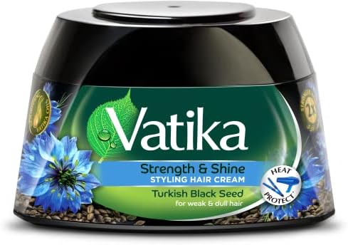 Vatika Naturals Strength & Shine Styling Hair Cream with Turkish ...