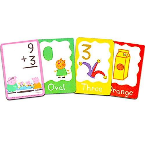 Peppa Pig Flash Cards Super Set Toddler Kids -- 3 Packs of Flashcards ...