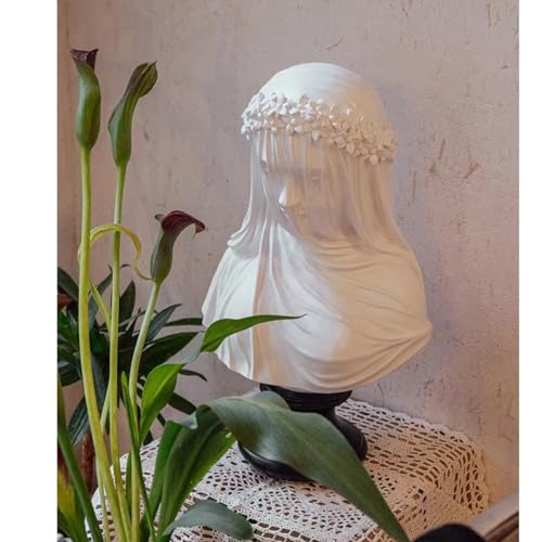 Mua INLDY Veiled Lady Statue, Veiled Lady Bust, Veiled Maiden Statue ...