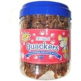Amazon.com : PCI Quackers 1LB Canister [Misc.] : Pet Snack Treats : Pet ...