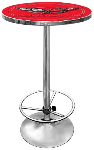 Chevrolet Corvette Chrome Pub Table