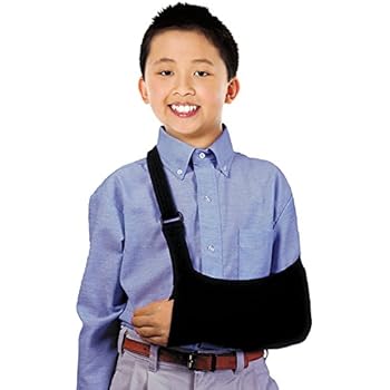 Amazon.com: Crazy Casts Arm Sling for Kids Now with Thumb Loop ...