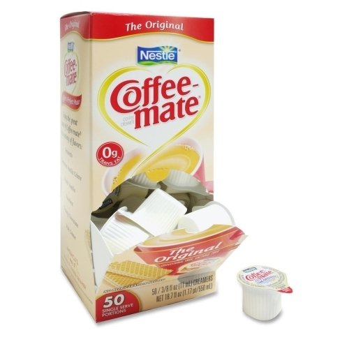 Nestle' USA Single-Serving Creamer, Regular Flavor, .38 oz, 50/BX bb 03 ...