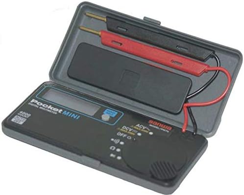 SANWA DIGITAL POCKET MULTIMETER AC/DC:500V, R:40MOhm,FEQ:40-400Hz ...