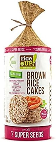 Rice Up Rice Cakes With 7 Super Seeds, 120 g, Pack of 1 price in Saudi ...