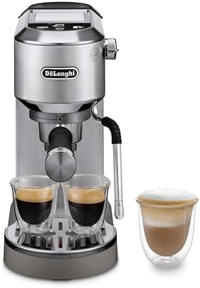 De'Longhi Dedica Duo EC890.M, Barista Coffee Machine with Pump ...
