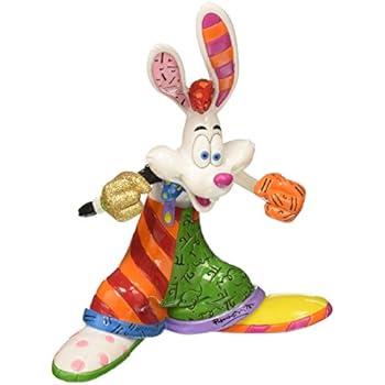 Amazon.com: Enesco Disney by Britto Jessica Rabbit Bust Figurine, 5.125 ...