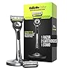Gillette Mens Razor with Exfoliating Bar by GilletteLabs, Shaving Kit ...