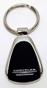 Amazon.com: Chrysler Town & Country Keychain & Keyring - Black Teardrop ...
