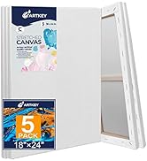 Amazon.com: Stretched Canvases for Painting 8x10 Inch 10-Pack, 10 oz ...