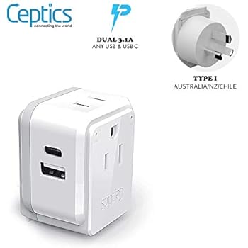 Amazon.com: US to Australia/New Zealand/Fiji Travel Adapter Plug for ...