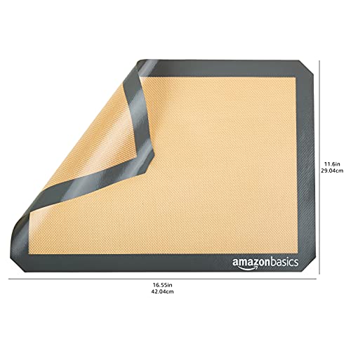 Amazonbasics Silicone Non Stick Food Safe Baking Mat at Leta Tabor blog