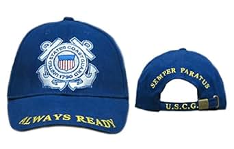 U.S. Coast Guard Insignia Embroidered Ball Cap at Amazon Men’s Clothing ...