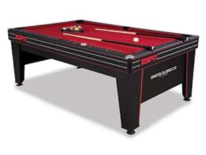 Amazon.com : ESPN 2.0 Bristol Classic Billiard Table 84-Inch : Sports ...
