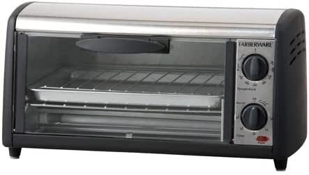 Amazon.com: Farberware FTO320SS Millennium 4-Slice Toaster Oven ...