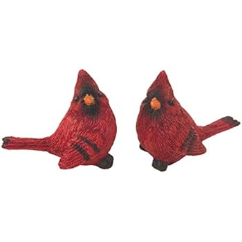 Amazon.com: Large Resin Cardinal Bird Figurine: Home & Kitchen