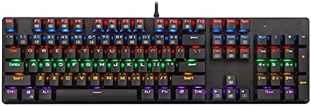 SKY-TOUCH Mechanical Gaming Keyboards Computer I960 Rainbow Backlight ...