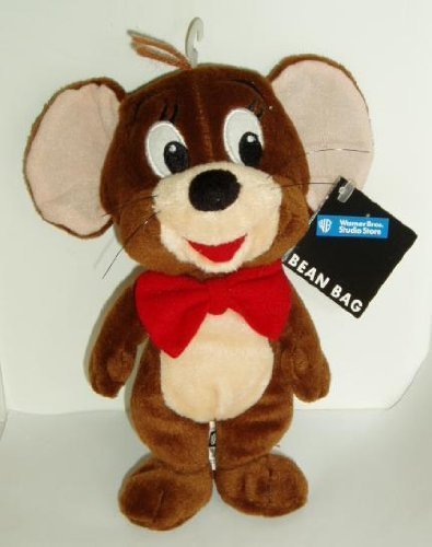 Warner Bros Studio Store Bean Bag 1998 Mouse - Jerry Stuffed - Want It All