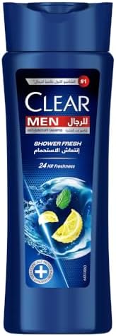 CLEAR Shampoo for men, anti dandruff shampoo, Shower Fresh, 24 hr ...