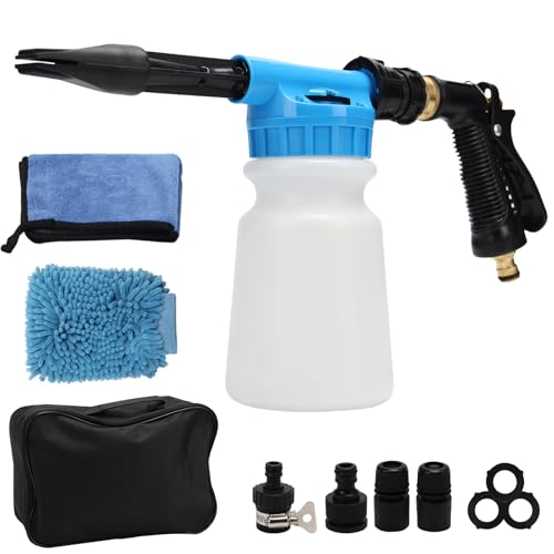 Sayene Car wash foam gun,foam cannon for hose with Adjustable Foaming ...