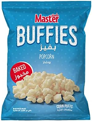 Master Buffies Popcorn Flavor Baked Corn Puffs 21 g price in UAE ...
