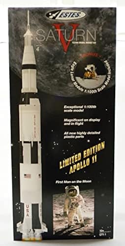 Estes Rockets 1969 Saturn V Model Rocket Kit (1/100 Scale), Brown/A in ...