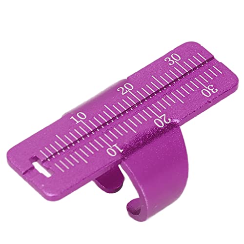 Endo Gauge Finger Ruler, Aluminum Alloy Endodontic Span Measure Scale ...