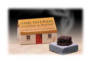 Irish Turf/Peat Incense and Burner: Amazon.co.uk: Kitchen & Home