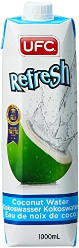 Ufc Refresh 100% Natural Coconut Water, Pack of 6 price in UAE | Amazon ...