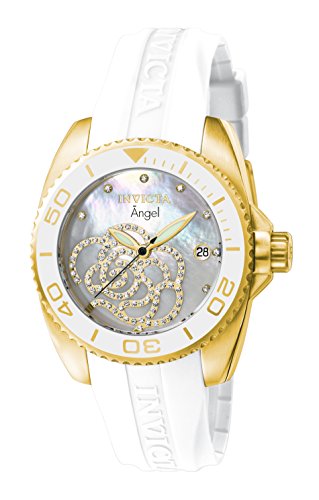 Invicta Women's 0488 Angel Collection Cubic Zirconia Accented ...