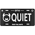 Amazon.com: Quiet Racing Club - Aluminum Vanity Quiet Lisence Plate ...