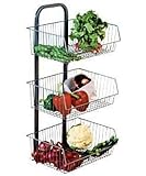3 tier vegetable rack wall mountable: Amazon.co.uk: Kitchen & Home