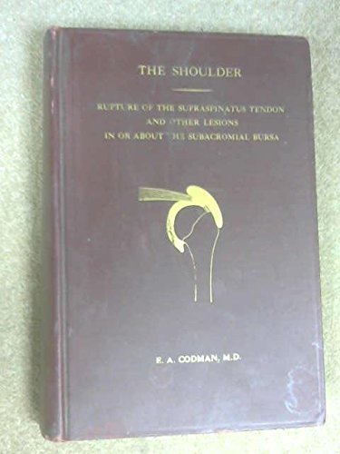The Shoulder: Rupture of the supraspinatus tendon and other lesions in ...