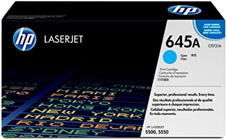 HP 645A - C9731A - 1 x Cyan - Toner cartridge - For Color LaserJet 5500 ...