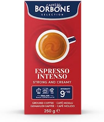 Caffe Borbone Decisa Blend Ground Coffee for Italian Espresso (Suitable ...