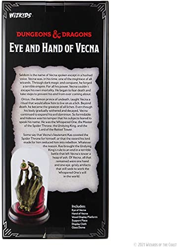 D&D Dungeons Dragons Icons of The Realms: Eye and Hand of Vecna Figure ...