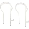 Amazon.com: Pew Clips for Wedding Bows - Bulk Set of 12 Clips and Bow ...