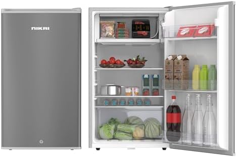 Nikai 130L Gross / 90L Net, Single Door Mini Refrigerator, Chiller ...