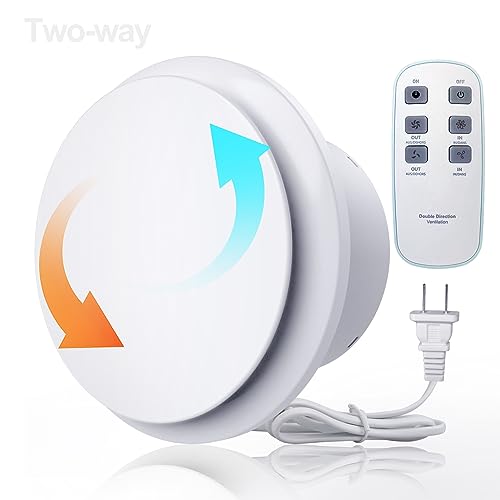 Bidirectional Bathroom Exhaust Fan , Allows for Convenient Control of ...