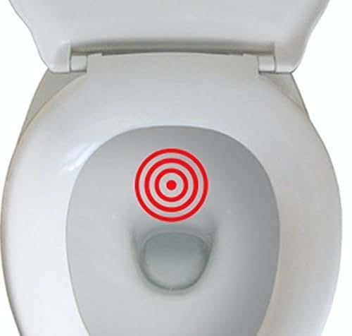 Amazon.com: Toilet Urinal Bullseye Target Pee Vinyl Decal funny bulls ...
