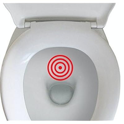 Buy Toilet Urinal Bullseye Target Pee Vinyl Decal funny bulls-eye Potty ...