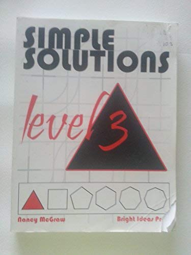 Simple Solutions Math Level 3: Nancy L. McGraw: 9780972873000: Amazon ...