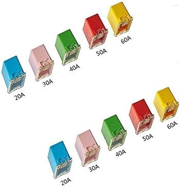 Jcase Fuse Kit Mini Jcase Fuse Assortment Low Profile 20A 30A 40A 50A ...