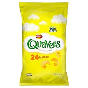 Amazon.com: Walkers Quavers Cheese 24 Pack 24 x 16g - Pack of 2