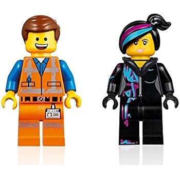 Amazon.com: Lego Movie Emmet & Wyldstyle Minifigures Set: Toys & Games