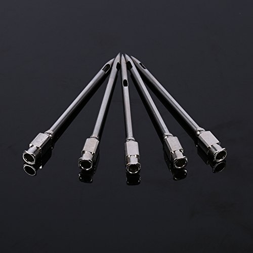 5PCS Meat Injector Needles, Professional Stainless Steel Meat Marinade ...