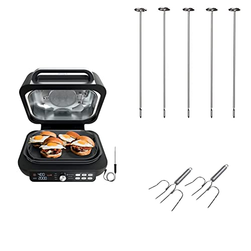 Ninja IG651 Foodi Smart XL Pro 7-in-1 Indoor Grill/Griddle Combo, Black ...