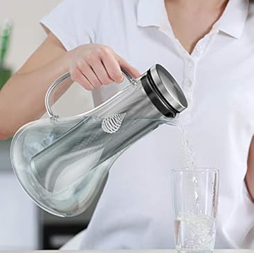 pH Replenish Glass Alkaline Water Pitcher/Jug - Alkaline Water Filter ...