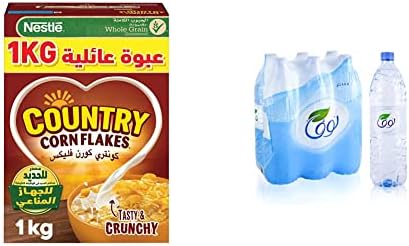 Nestlé Country Corn Flakes Cereals Family Pack, 1Kg - Pack of 1, Yellow ...